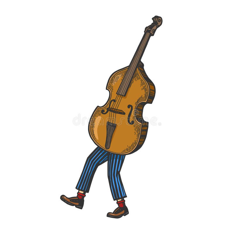 Double Bass Drawn Stock Illustrations 202 Double Bass Drawn Stock Illustrations Vectors