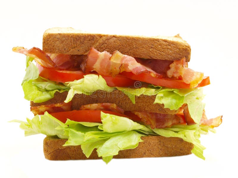 Double blt sandwich stock photo. Image of healthy, deli - 14450480