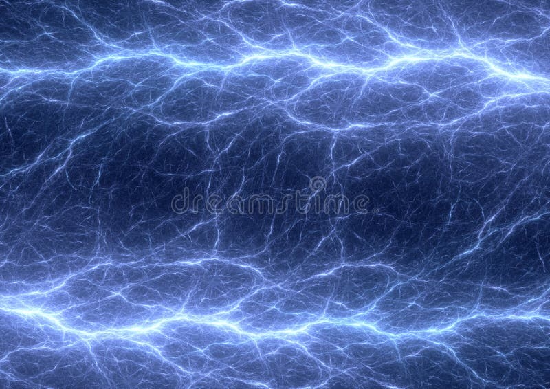 Double blue lightning stock illustration. Illustration of atmosphere ...