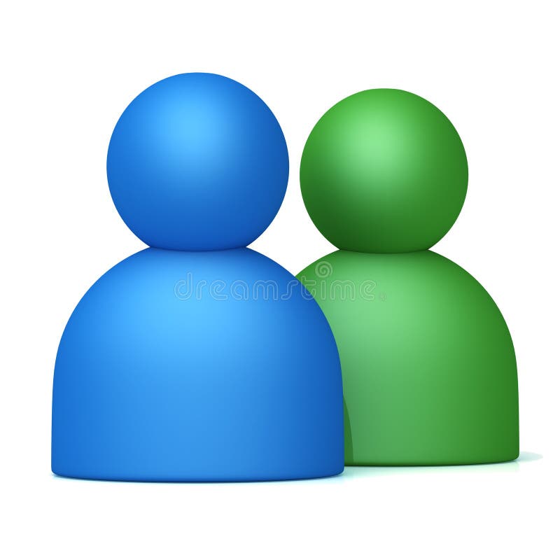 Double buddy icon stock illustration. Illustration of user - 38308928