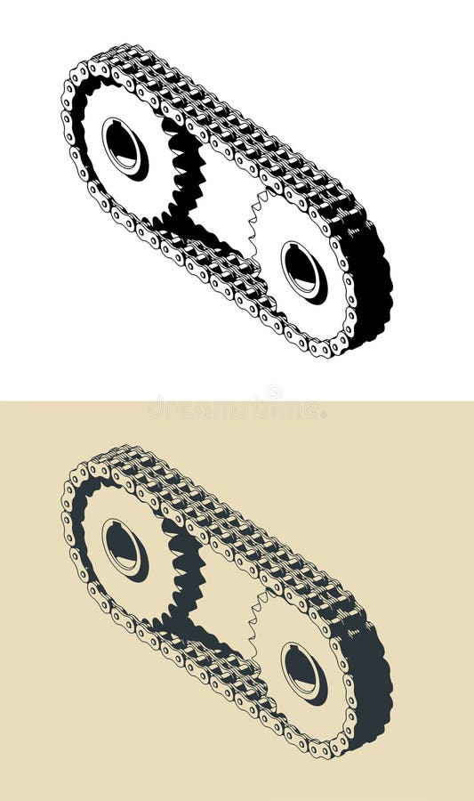 Chain Drive Stock Illustrations – 8,592 Chain Drive Stock Illustrations ...
