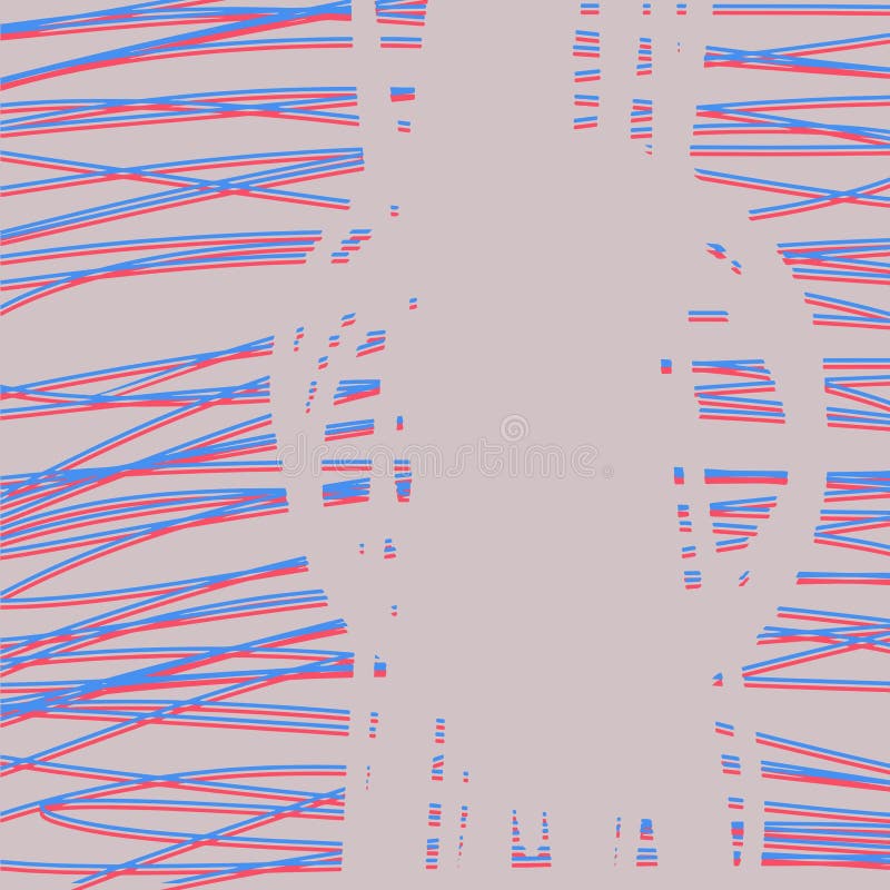 Double Colored Effect with Lines Frame Background Vector Stock Vector ...