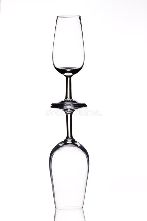 Double cup stock image. Image of reflection, winery, transparent - 13350793