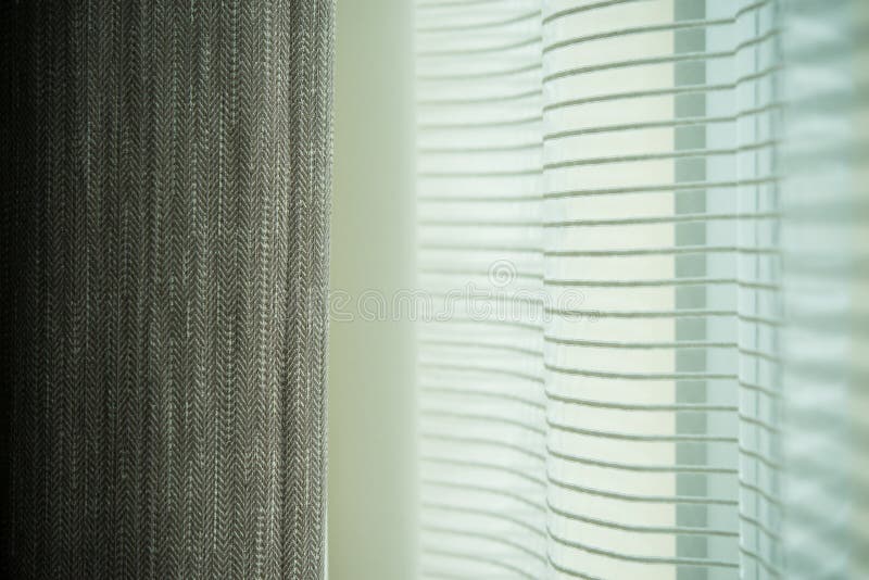 Double curtain stock image. Image of white, window, structure - 52052651