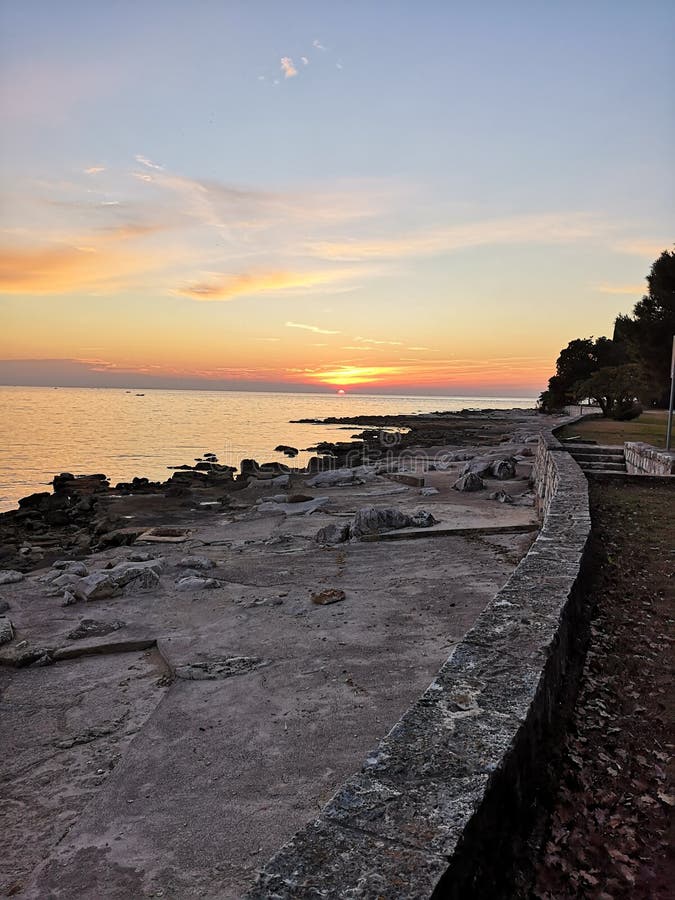 Double Date Sunset All Elements Stock Photo - Image of nstunning ...