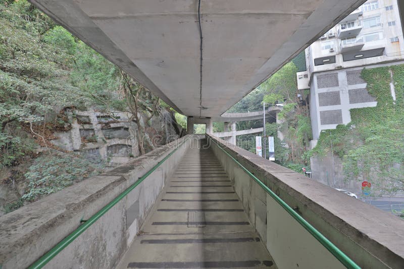 The Double Deck Bridge at Hong Kong Editorial Stock Photo - Image of ...