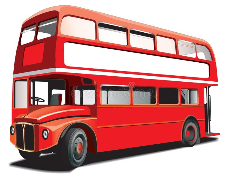 Public Double Decker Bus Stock Illustrations – 2,498 Public Double ...