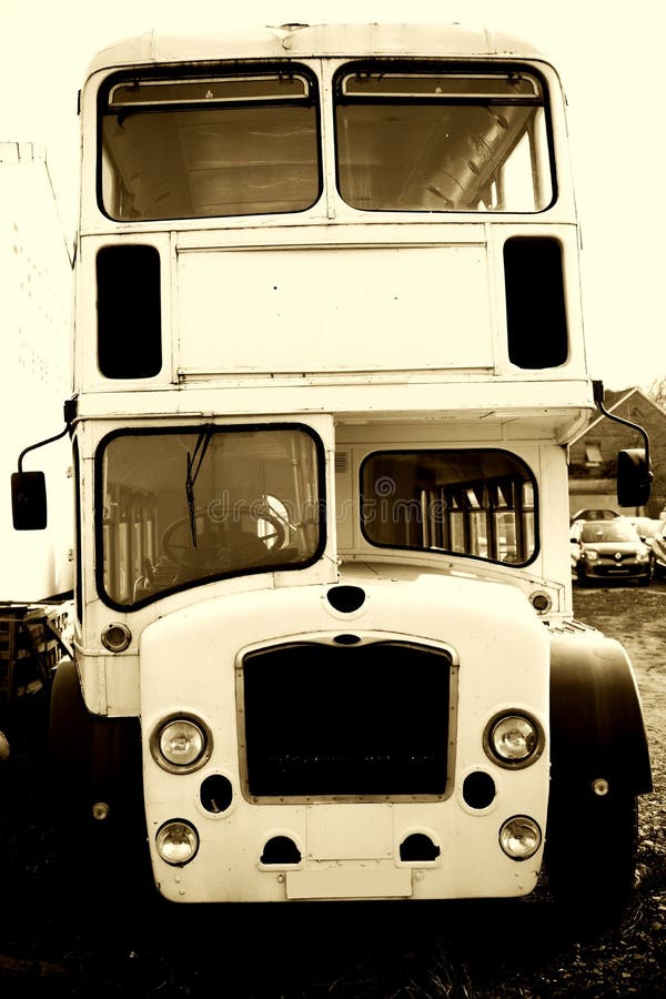 174 Double Decker Bus Front View Stock Photos - Free & Royalty-Free ...