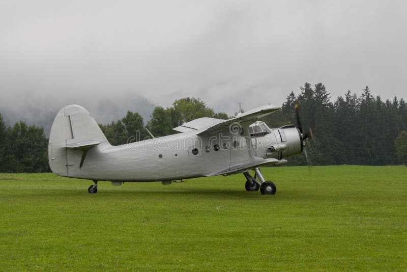 Double Decker - Model Biplane - Aircraft Stock Photo - Image of ...