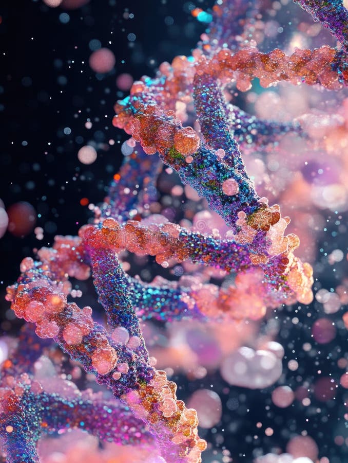 Double DNSTRANDS stock image. Image of generated, research - 381906527