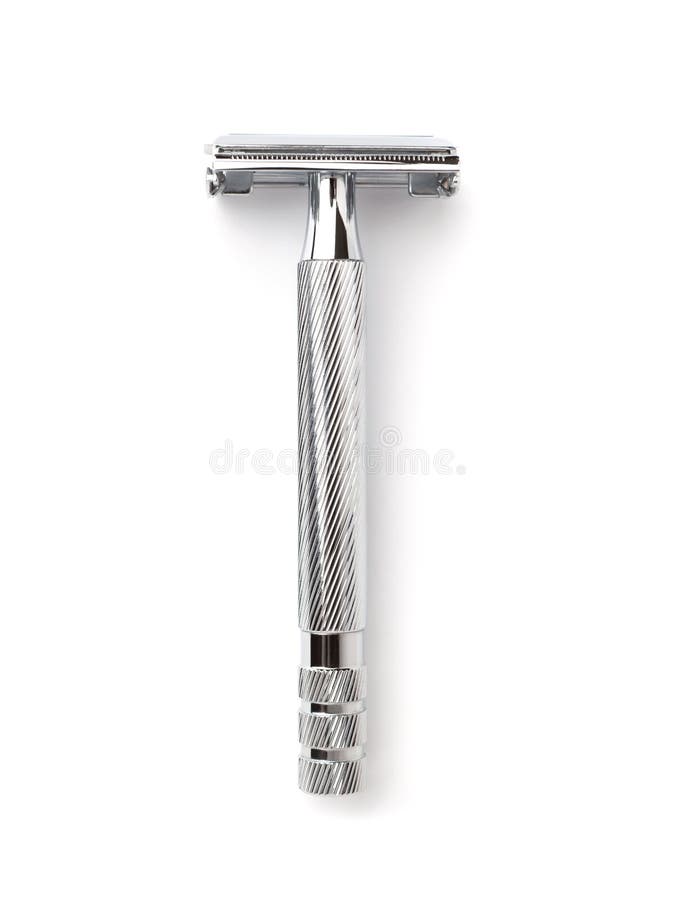 Double-edge Safety Razor Isolated on White Background Stock Photo ...