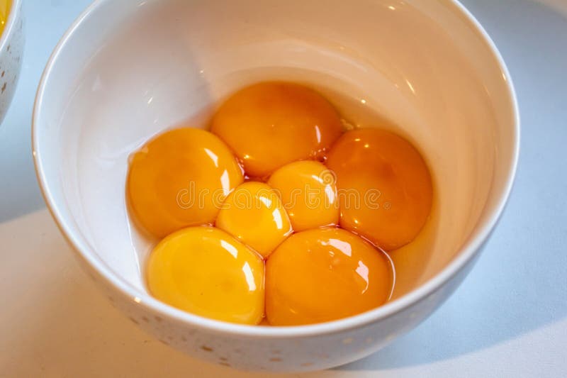 Double egg yolk in an egg stock photo. Image of nutrition - 345064602