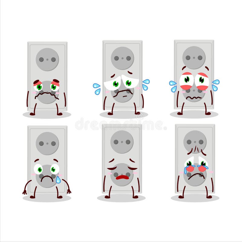 Electrical Outlet Sad Stock Illustrations – 13 Electrical Outlet Sad ...