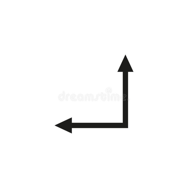 90 Degree Arrow Stock Illustrations – 406 90 Degree Arrow Stock ...