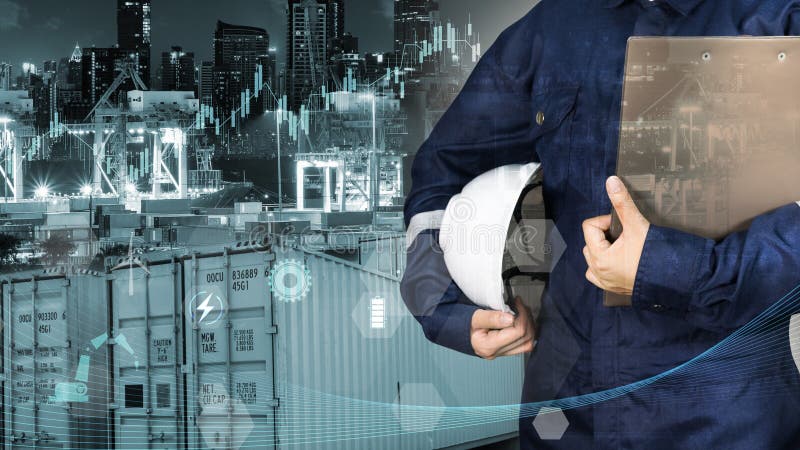 Double Exploser Businessman and Engineer Working Concept Stock Image ...