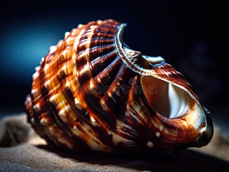 Double Exposed Ocean with Seashell Camera Settings Stock Illustration ...