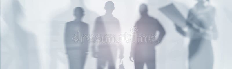 Double Exposure Business Abstract Image. Website Header Banner. Stock ...