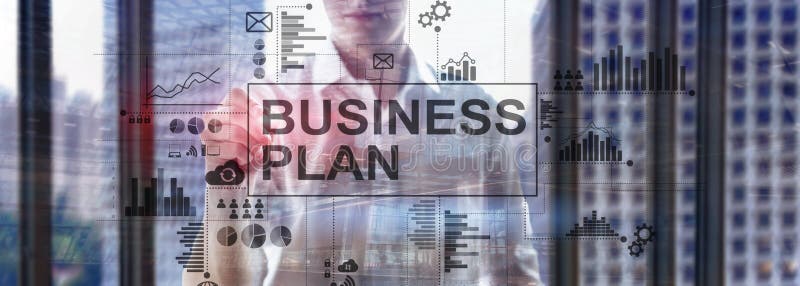 Double Exposure Business Plan and Strategy Concept Stock Photo - Image ...