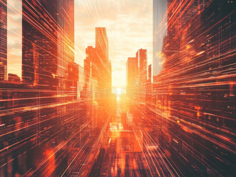 Double Exposure Illustration of Website Construction, Web Development ...