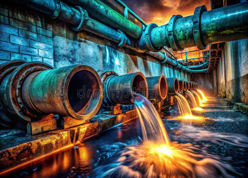 Urban Decay Exposes Failing Infrastructure Leaking Pipes and Crumbling ...