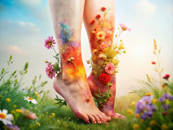 Understanding Scald Wound Healing a Double Exposure Image of Blistering ...