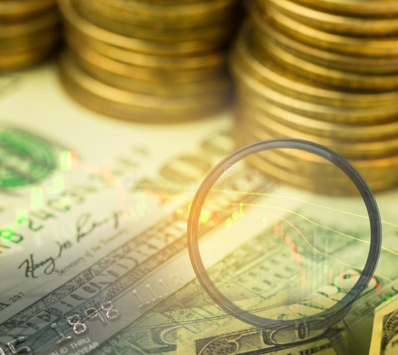 The Double Exposure of Investment Stock Photo - Image of investment ...