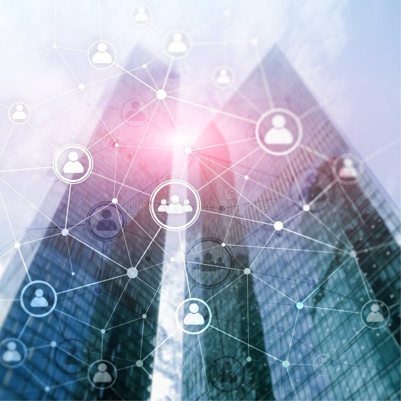 Double Exposure People Network StructureÃ¾Ã¾ HR - Human Resources ...