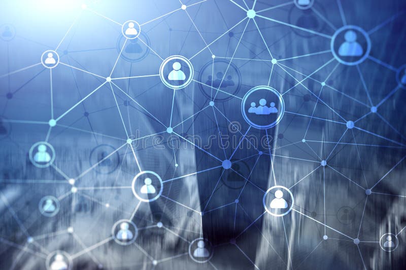 Double Exposure People Network StructureÃ¾Ã¾ HR - Human Resources ...