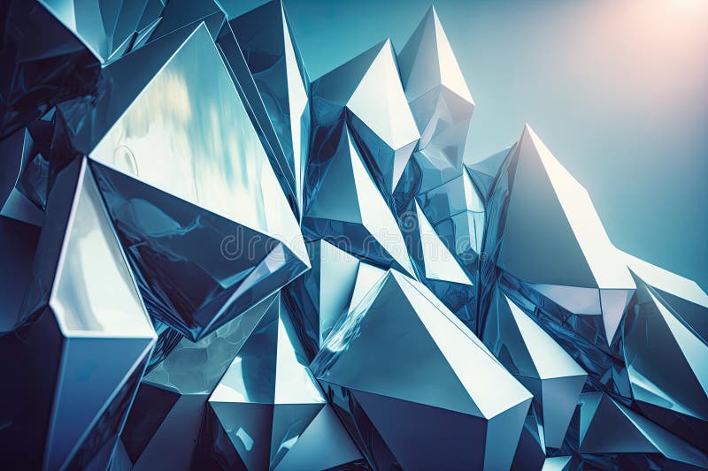 Double Exposure Photo of Abstract Architectural Surfaces. Illustration ...