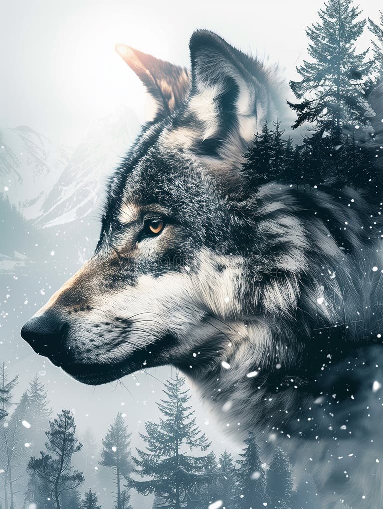 Double Wolf Stock Illustrations – 967 Double Wolf Stock Illustrations ...