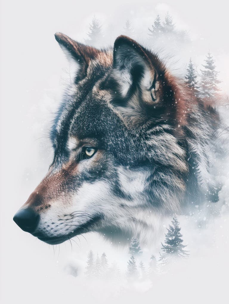 Double Wolf Stock Illustrations – 967 Double Wolf Stock Illustrations ...