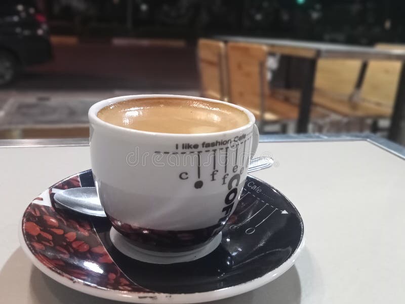 Double expresso coffee stock photo. Image of caffeine - 255938722