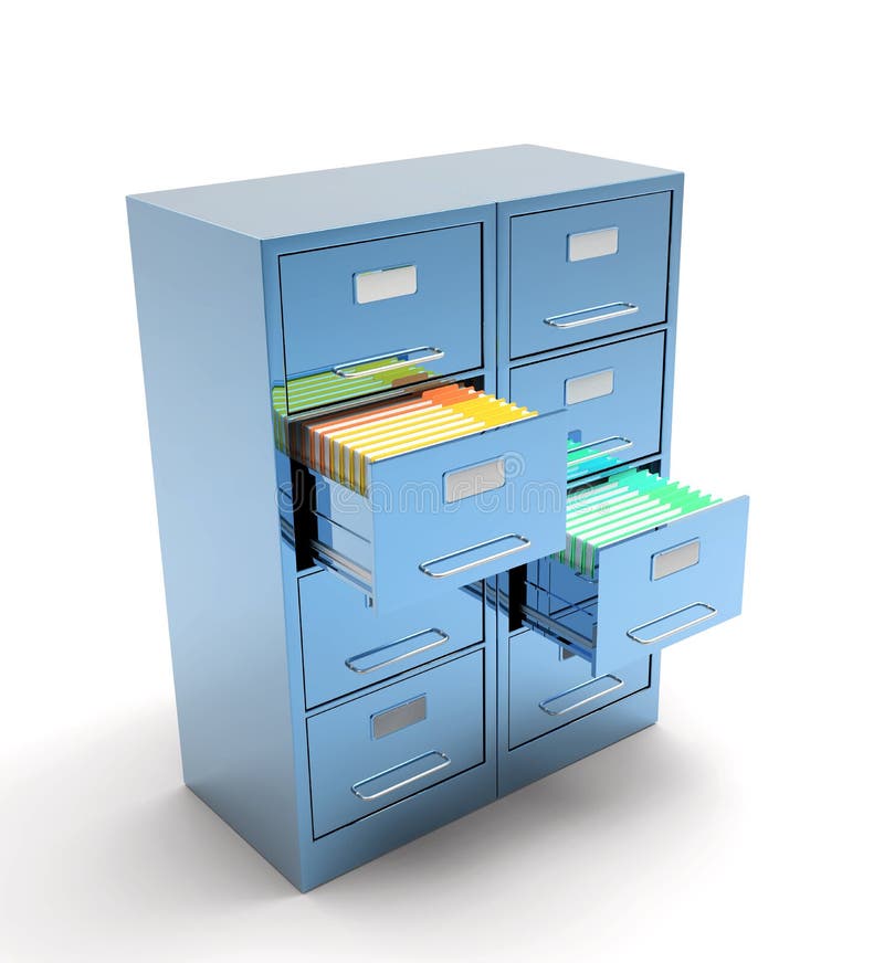 Double File Cabinet Stock Illustrations – 23 Double File Cabinet Stock ...
