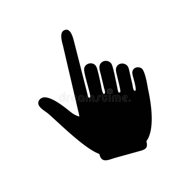 Double Finger Gesture Interface Movement on Touch Screen Stock Vector ...