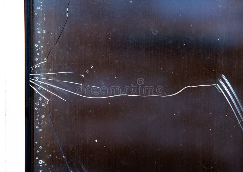 Frozen heated car window stock image. Image of dangerous - 17279327