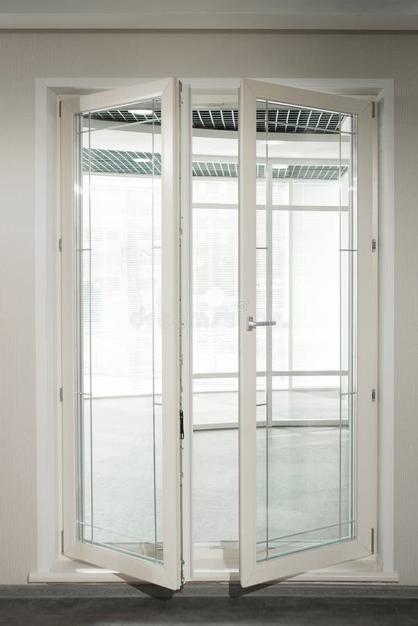 Sample 3 PVC of a window stock photo. Image of sample - 5103334