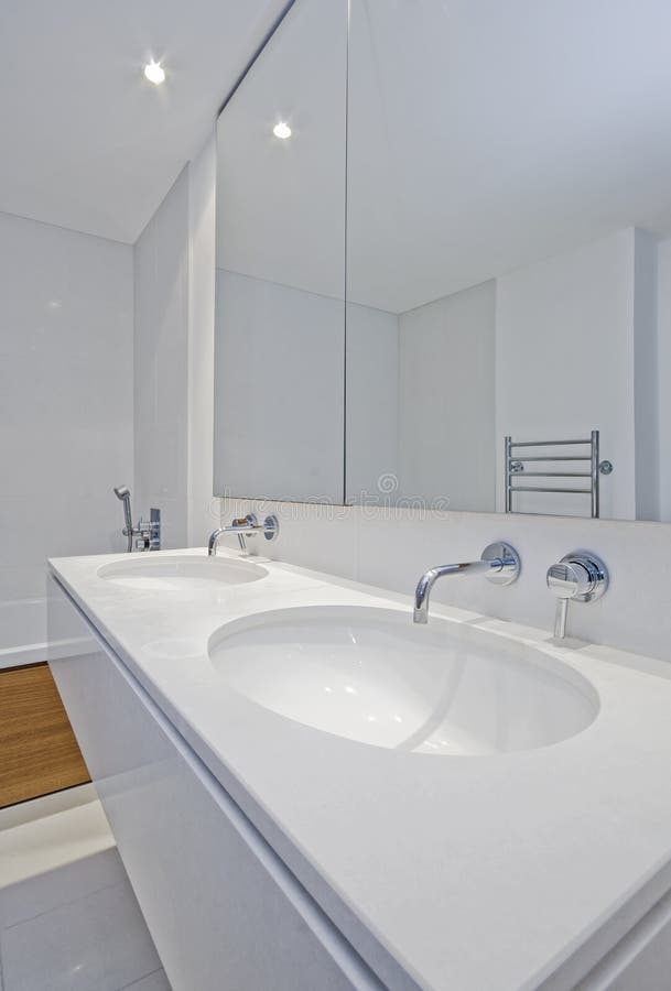 Double hand wash basin stock image. Image of hand, contemporary - 13236691