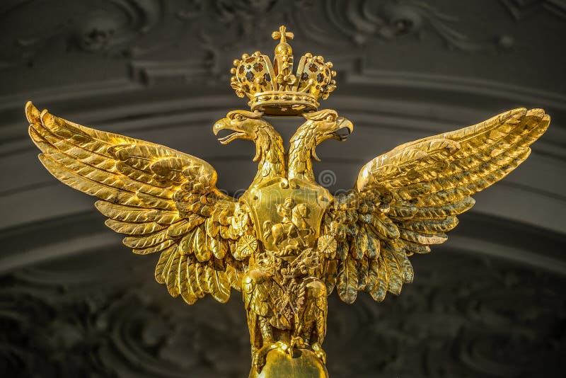 Double-headed eagle stock image. Image of double, headed - 68581931