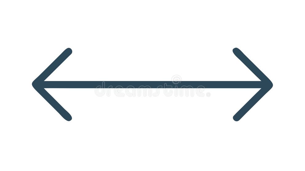 Headed Horizontal Arrow Stock Illustrations – 168 Headed Horizontal ...