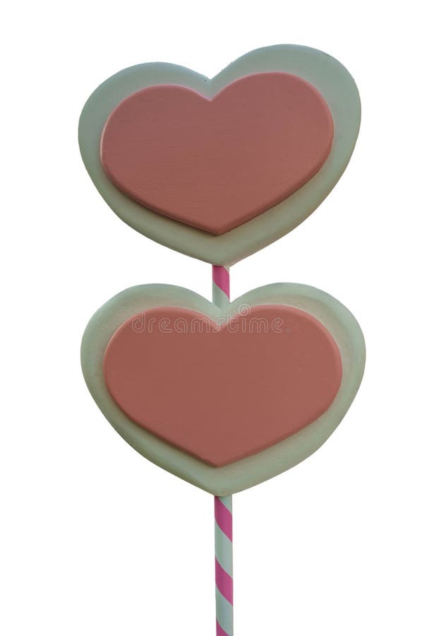 Double Heart Shape stock photo. Image of media, path - 46020934