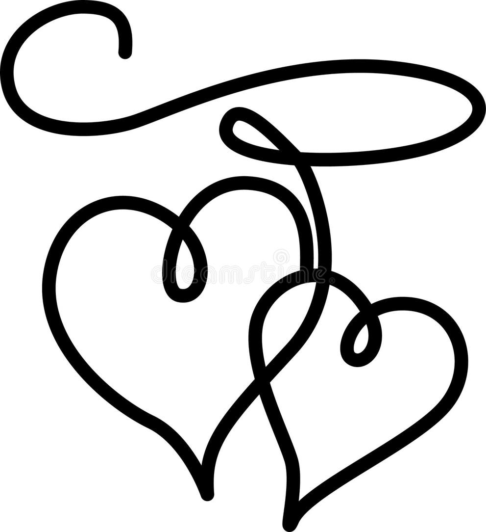 Connected Hearts Stock Illustrations – 1,175 Connected Hearts Stock ...