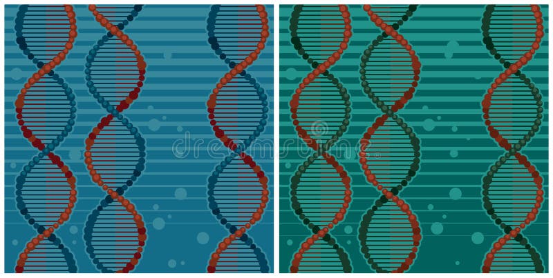 DNA Double Helix Illustrations Stock Vector - Illustration of cytosine ...