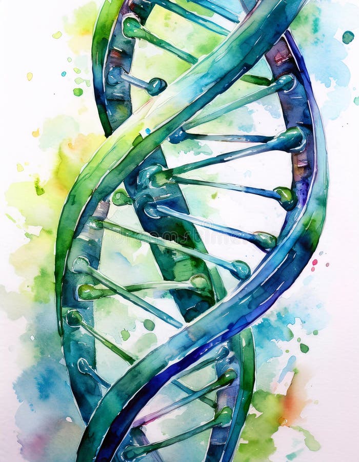 Dna Painting Stock Illustrations – 2,018 Dna Painting Stock ...