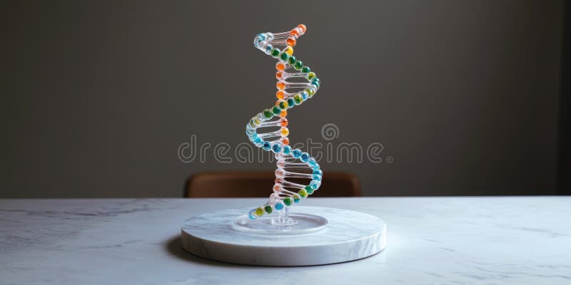 Double Helix DNStructure stock illustration. Illustration of nucleic ...