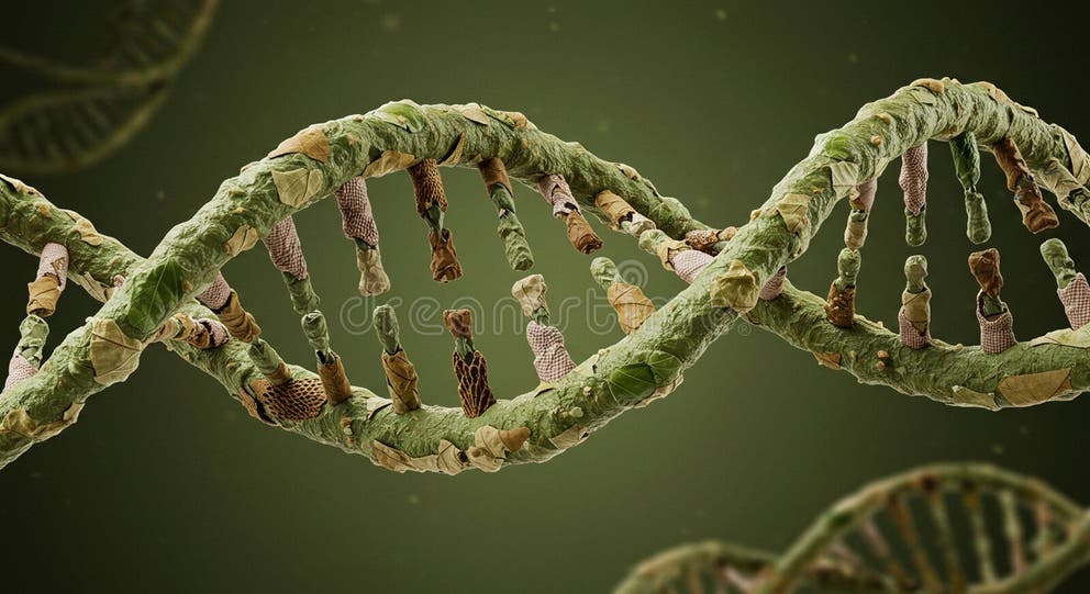 A Double Helix Structure Resembling DNA is Composed of Interconnected ...