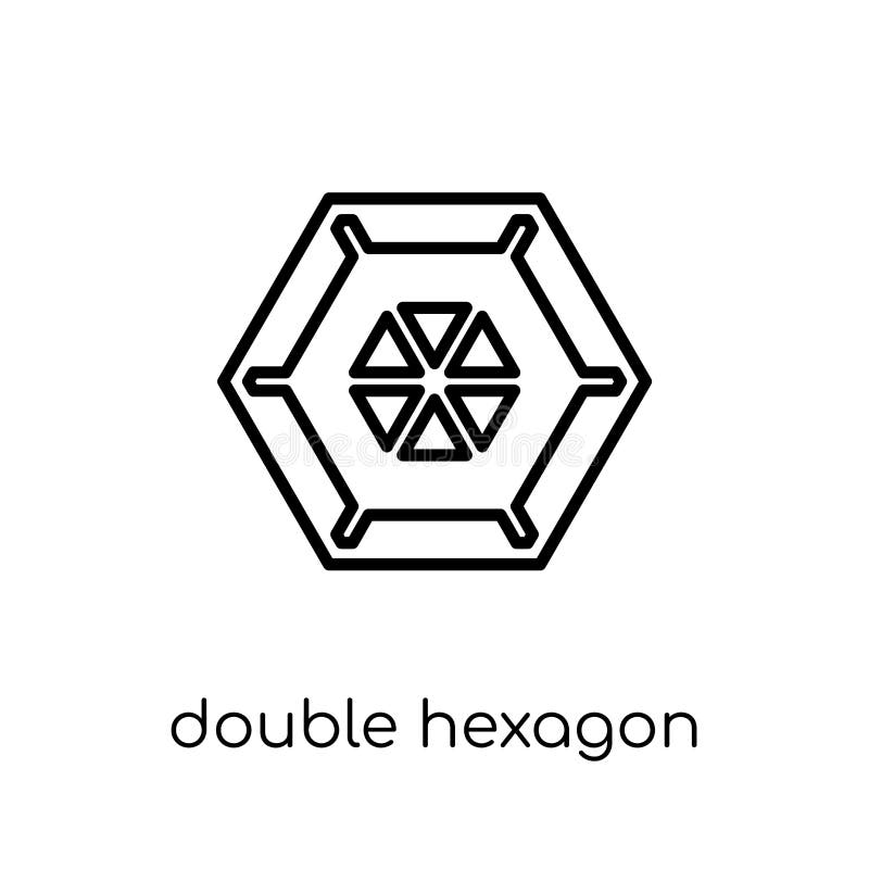 Double Bed Icon Vector Isolated on White Background, Double Bed Sign ...