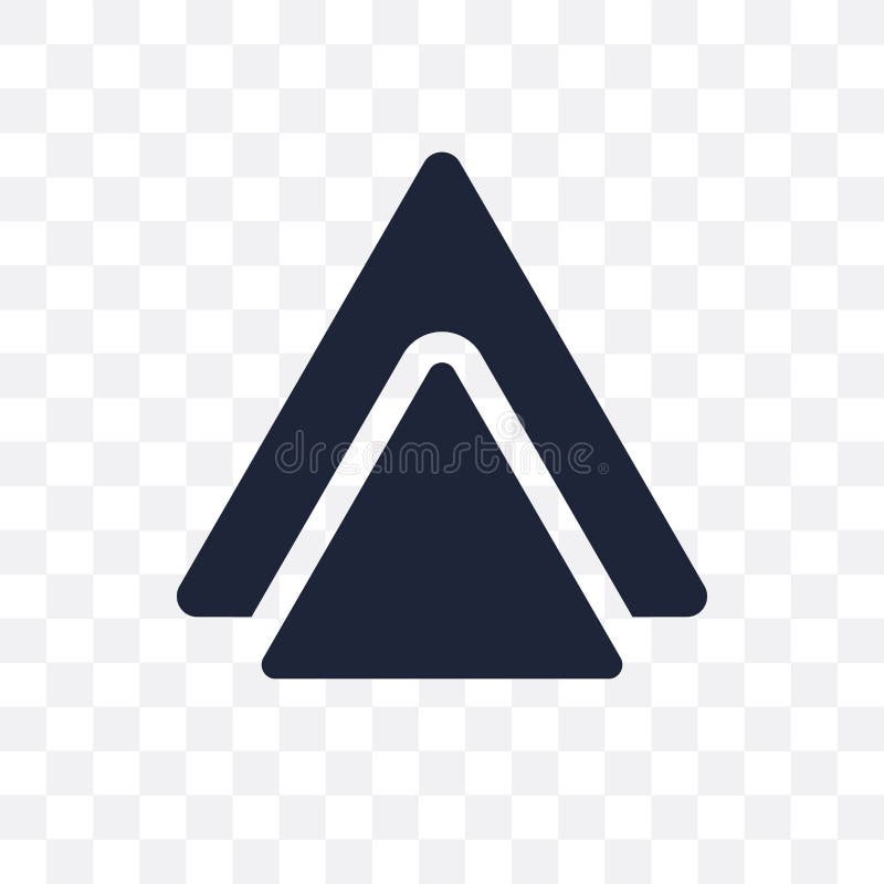 Double Hexagon of Small Triangles Transparent Icon. Double Hexagon of ...