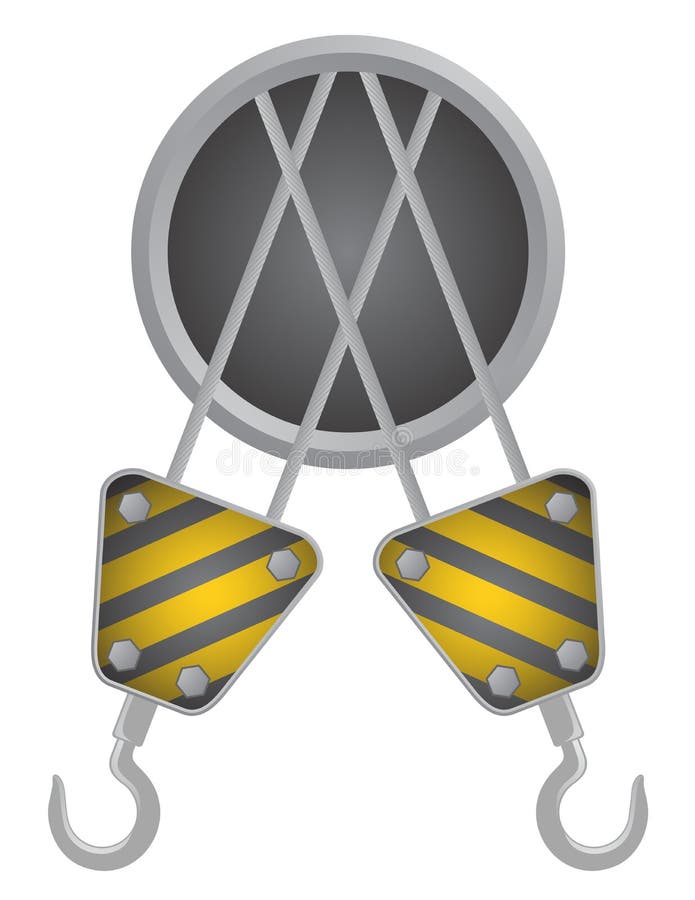 Double hook stock vector. Illustration of sign, notice - 29641298