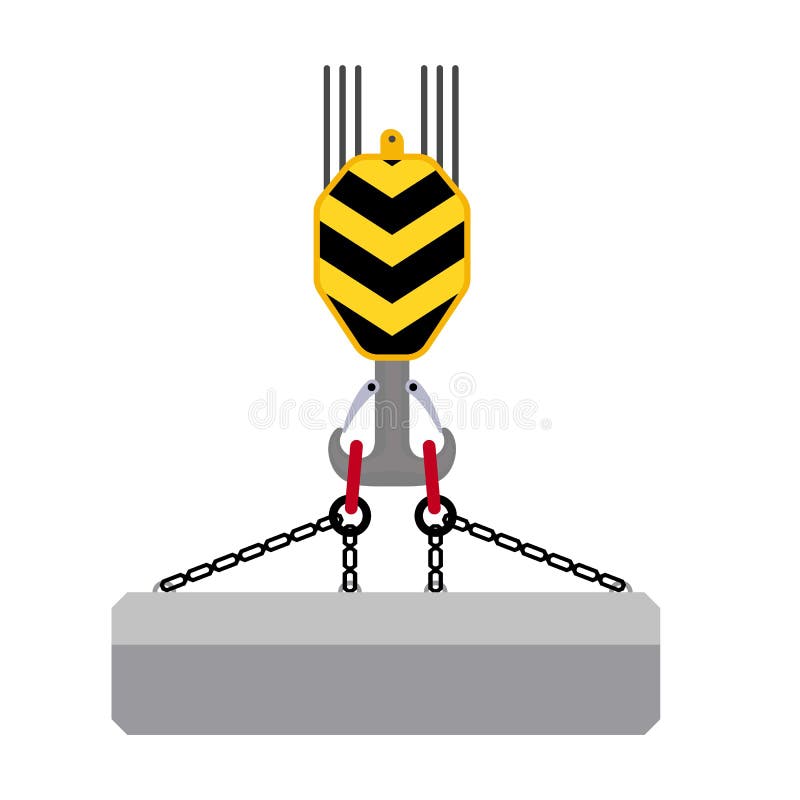Do Not Lift with Hook-No Lift Point Symbol Sign, Vector Illustration ...