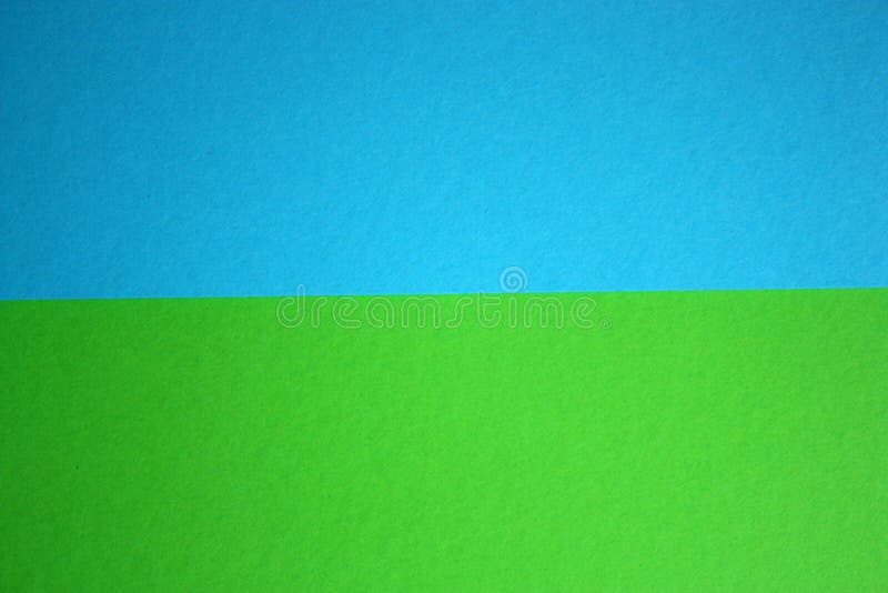 Double Horizontal Paper Abstract Background with Green and Blue Colors ...